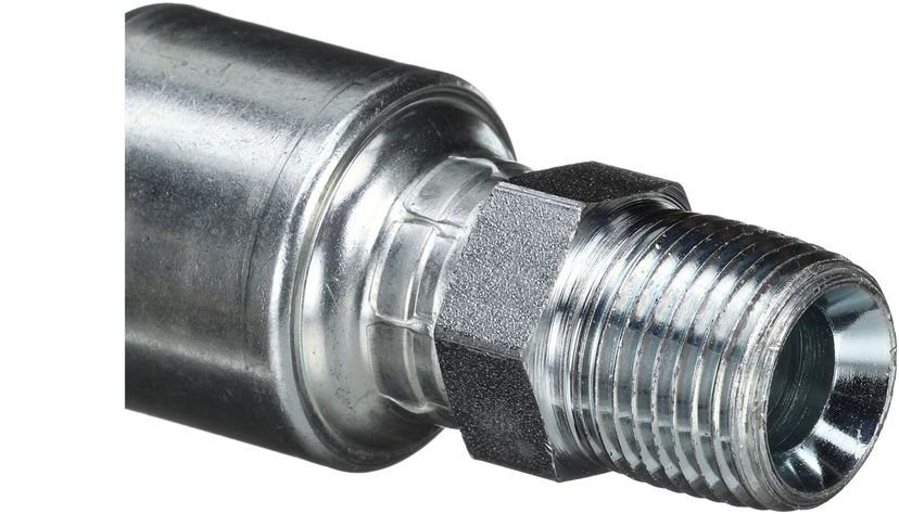 Gates G25100-0808 (8G-8MP) 8G-8MP Male Pipe (NPTF - 30 Cone Seat ...