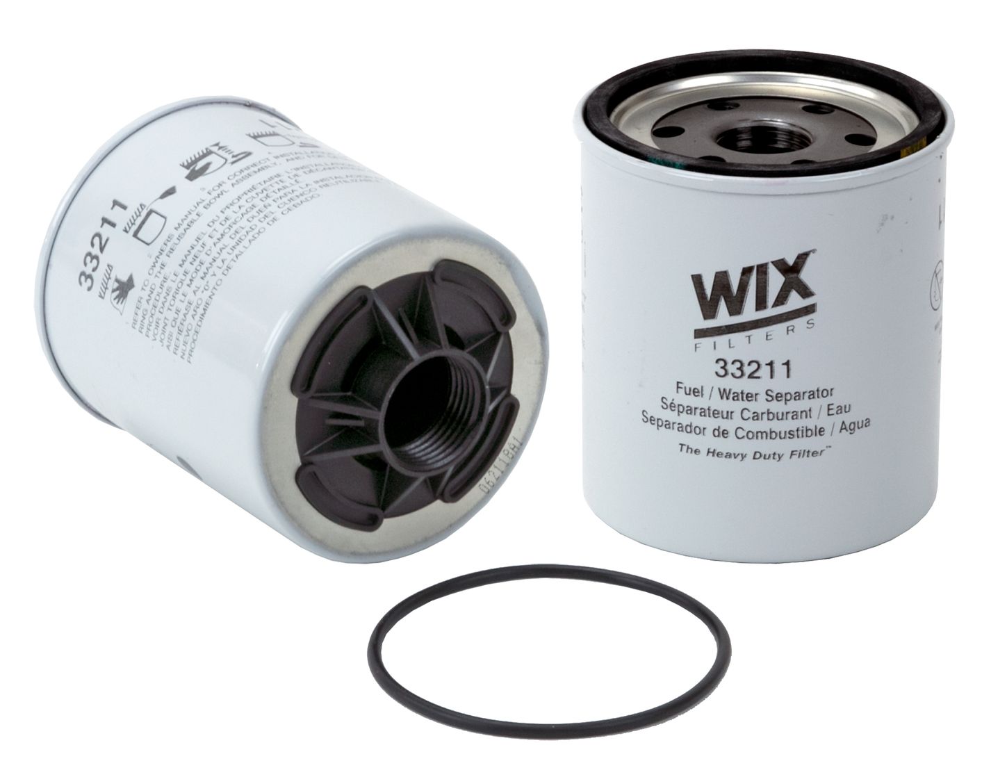 Wix 33211 WIX Spin On Fuel Water Separator w/ Open End Bottom — Great ...