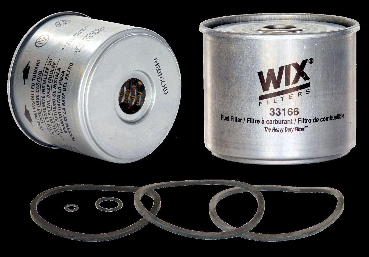 Wix 33166 WIX Cartridge Fuel Metal Canister Filter — Great American, Inc.